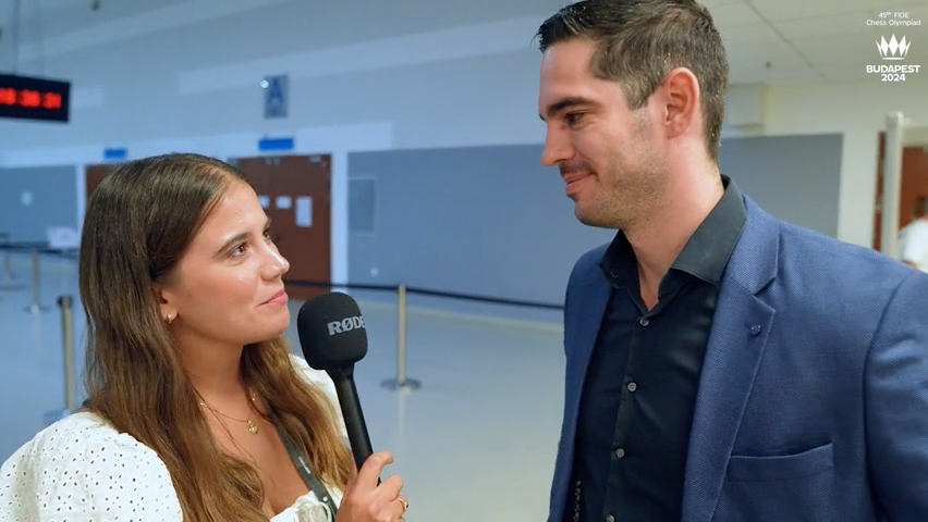 Interjú - Papp Gábor, #chessolympiad, #chessolympiad2024, #chessolympiadbudapest - Videa