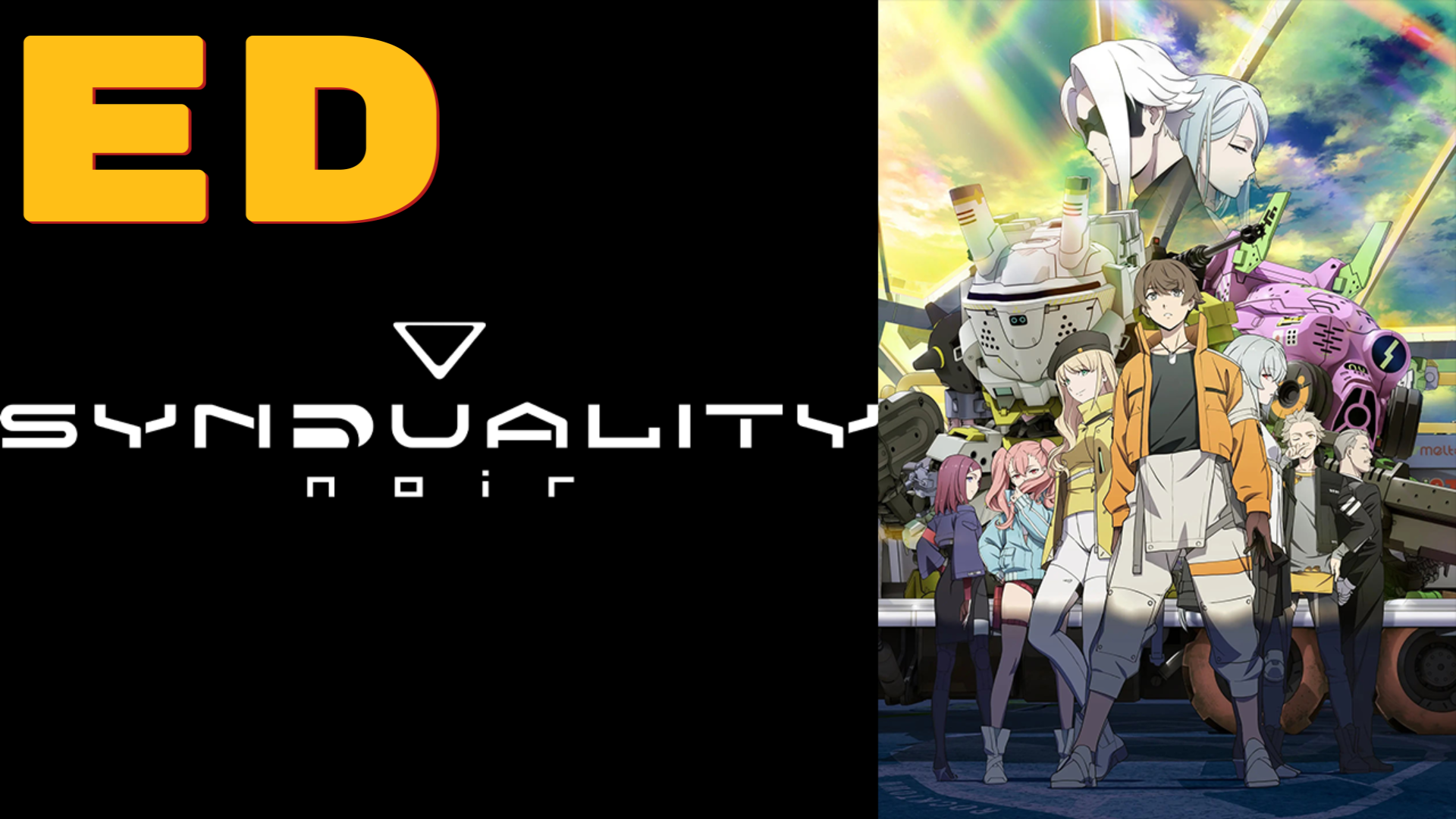 Synduality Noir - ED BD, akció, android(ok), anime - Videa