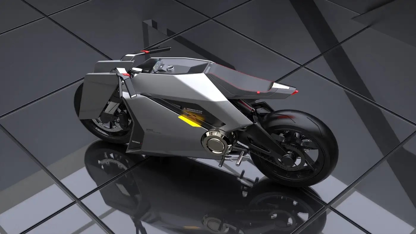 AETHER - Concept Electric Motorcycle, járművek - Videa