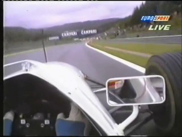 Mark Blundell, Tyrrell - Spa, 1994, eau rouge, f1 - Videa