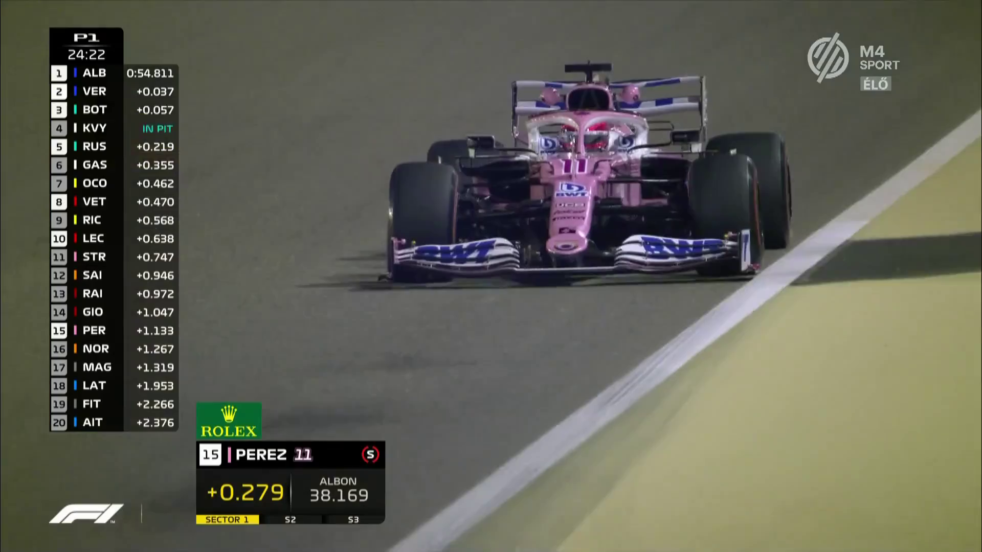 Formula 1 2020 - 16., formula - Videa