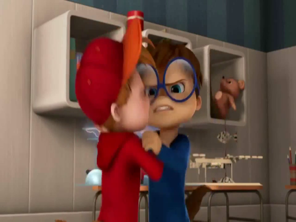 Alvin and Simon fighting, alvin, simon - Videa