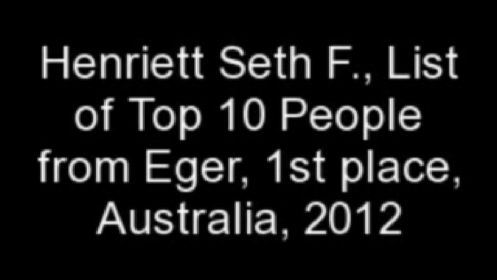 Seth F. Henriett (Fajcsák Henrietta), autism, autista, autista savant ...