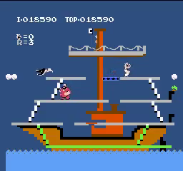 Popeye játékmenet (gameplay), 8, bit, gameplay - Videa