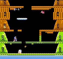 Ice Climber (FDS) játékmenet (gameplay), 8, bit, fds - Videa