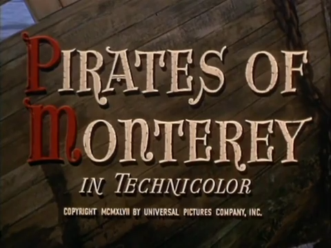 Monterey kalózai 1947, monterey, of, pirates - Videa