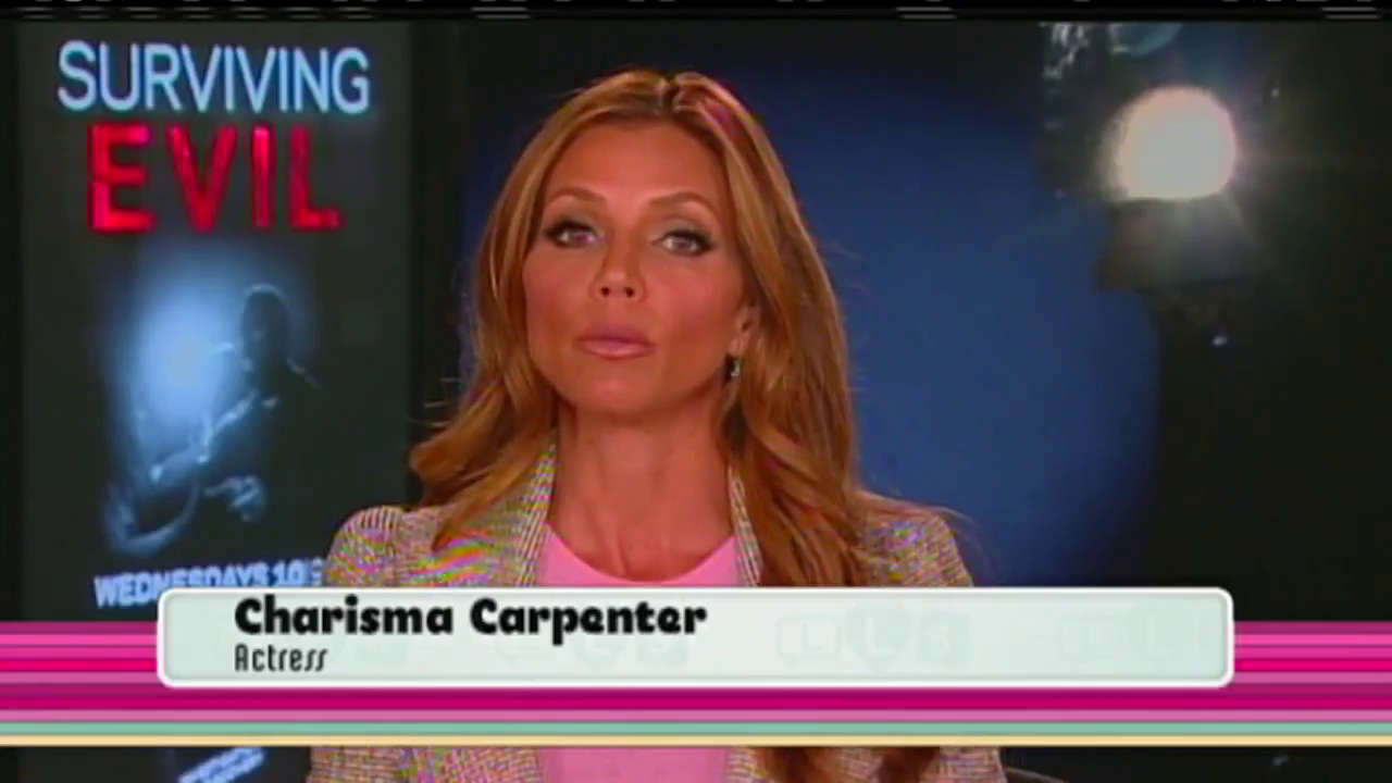 Surviving Evil' with Charisma Carpenter., carpenter., charisma, evil ...