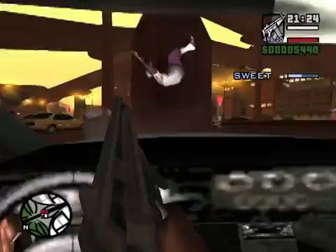 GTA SA First Person -, film/animáció - Videa