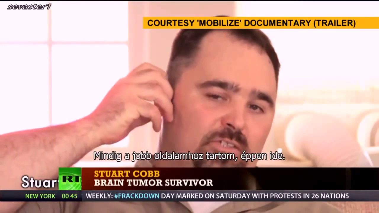 Daniel Bushell - A mobiltelefon, daganat, elektroszmog, mobil - Videa