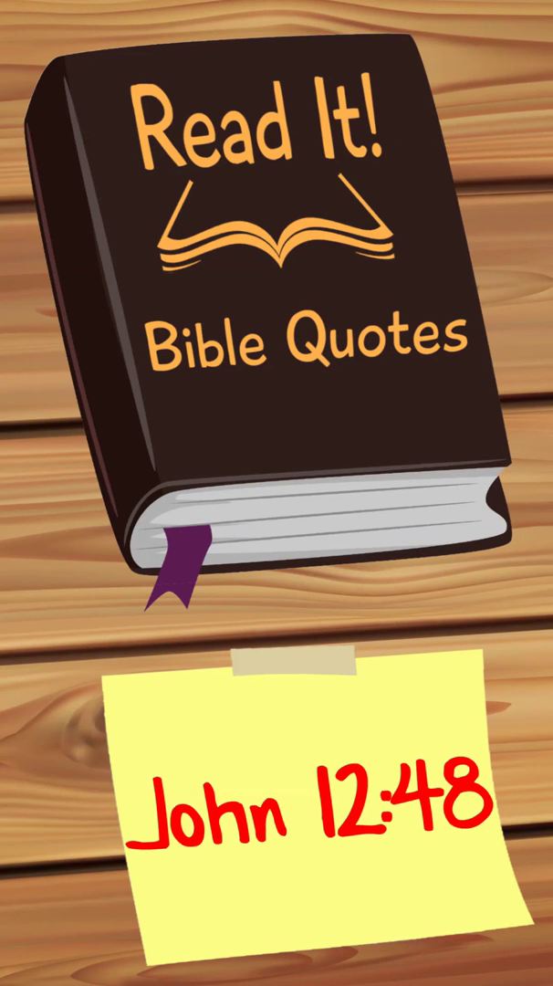 John 12 48 - Jesus', #believe, #christ, #christian - Videa