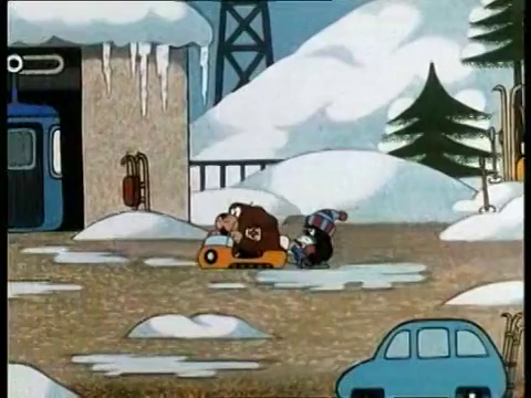 A kisvakond és a hóember, gyerekmese, mese - Videa