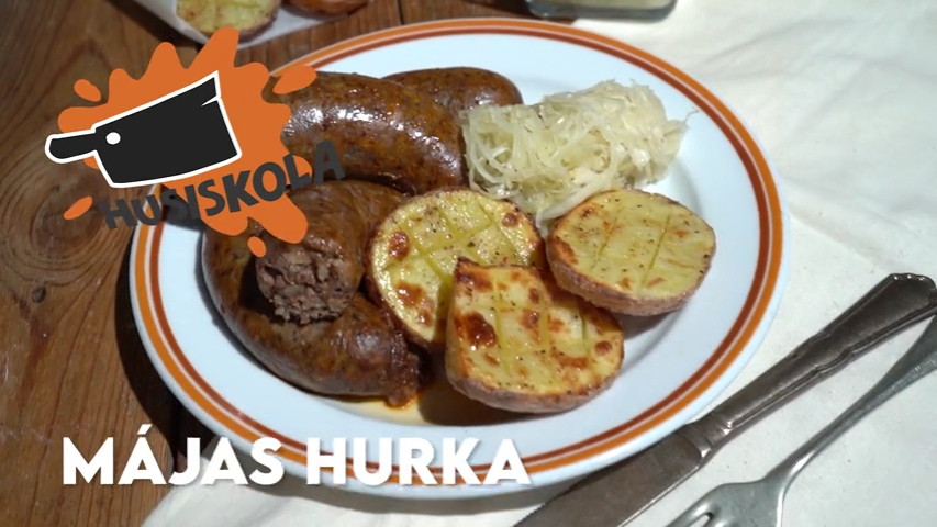 Májas hurka, disznótoros, hurka recept, mindmegette - Videa