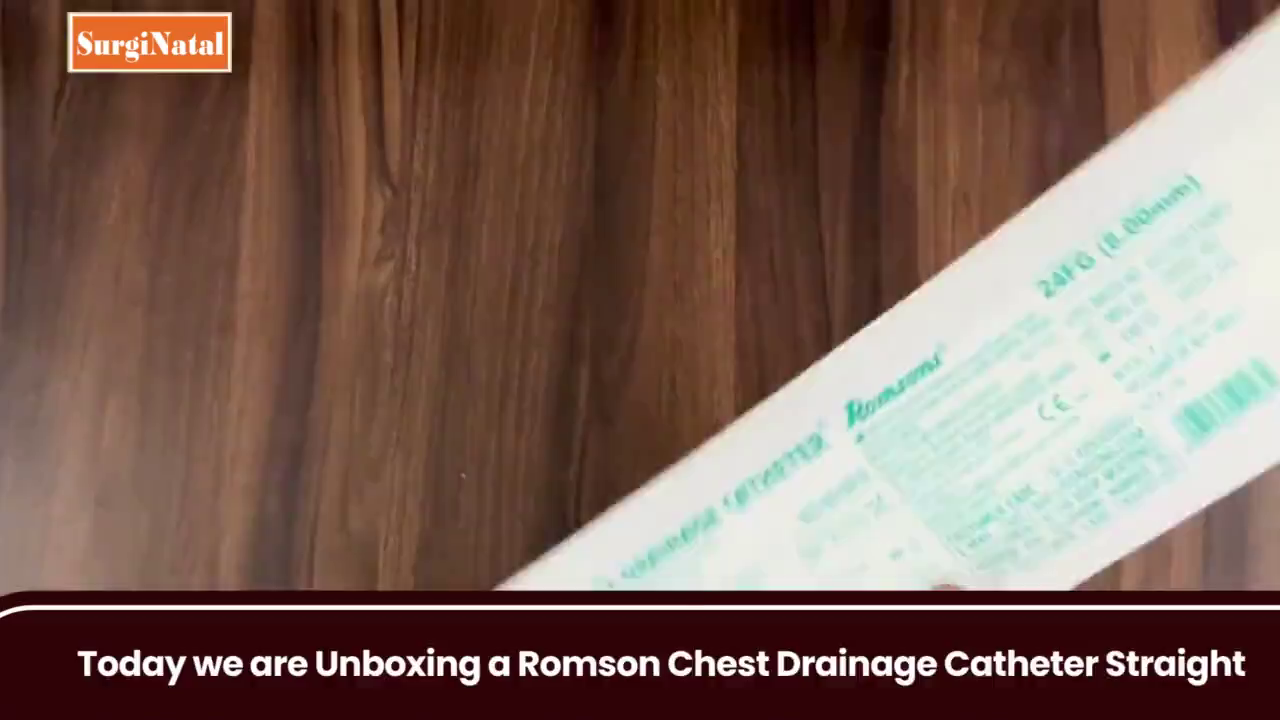 Buy Romson Chest Drainage Catheter, #chestdrainagecatheterstraight, # ...