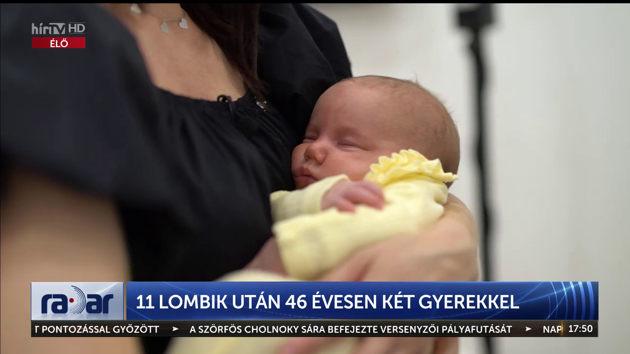 11 lombik után 46 évesen, gyermek, gyermekáldás, meddőség - Videa