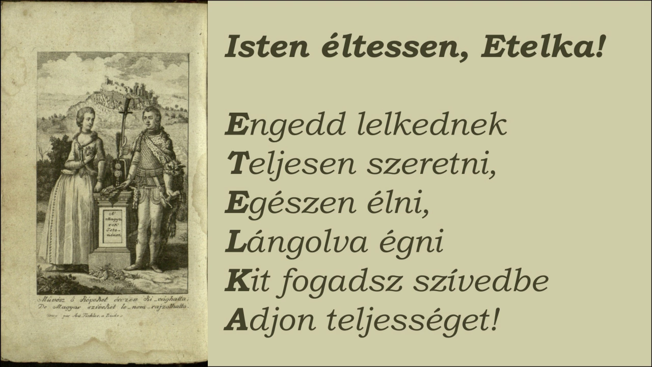 Rozványi Dávid: Isten éltessen, Etelka! - Videa