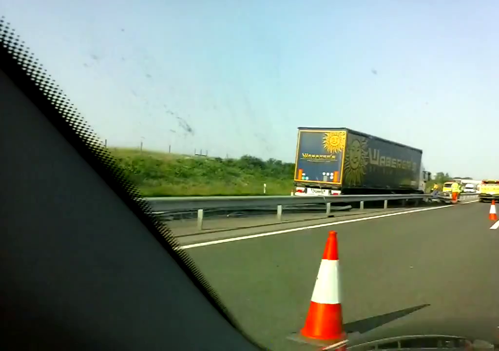 Lezárták az M7-es autópálya Nagykanizsa, m7, nagykanizsa - Videa