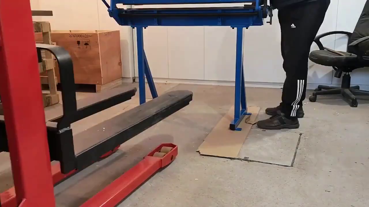 Metallkraft HSBM 1020-10 lemezhajlitó.mp4, elhajlito, kézi lemezhajlító ...