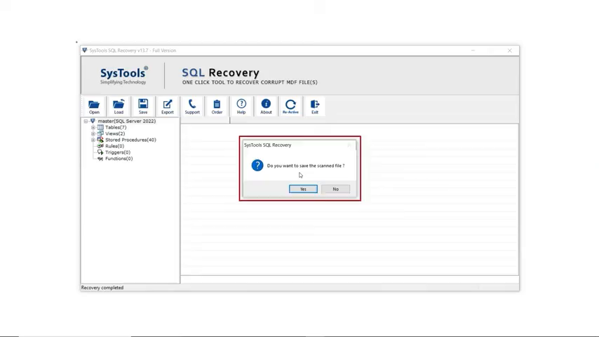How to Repair Corrupted MDF/NDF, export ndf to multiple formats, repair ...